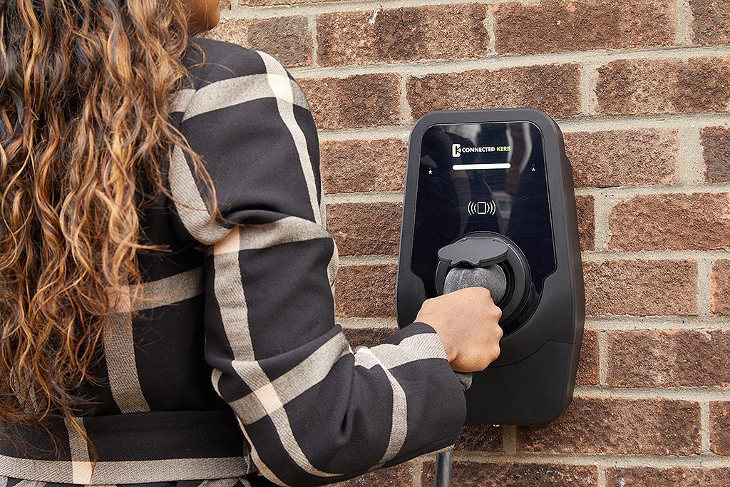Connected Kerb | Scarab EV charger